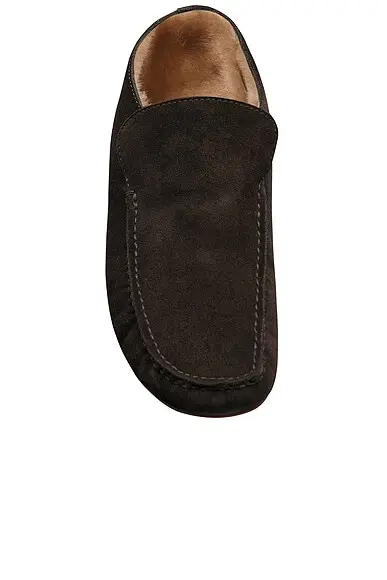 THE ROW Leo Loafer - Lacquer Brown
