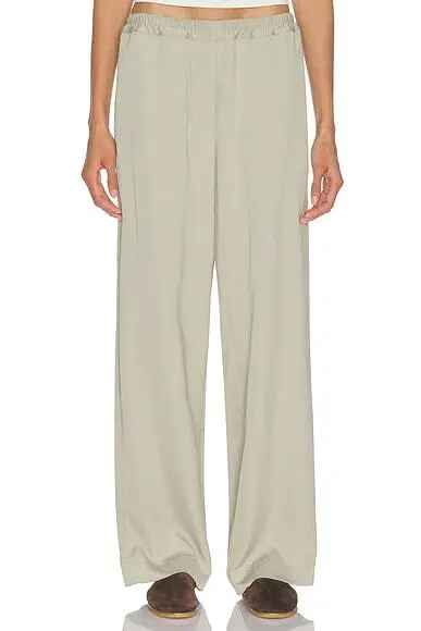 THE ROW Silk Wide Leg Pants