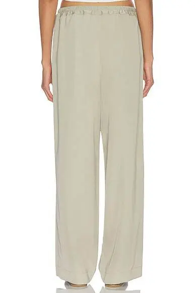 THE ROW Silk Wide Leg Pants