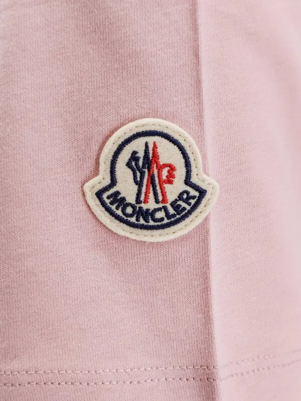 Moncler Organic Cotton T-shirt - Pink