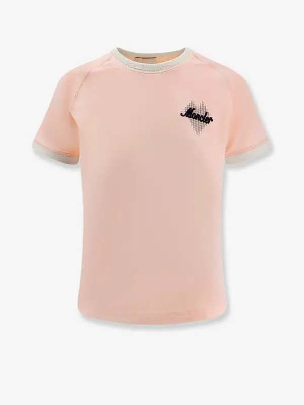 Moncler Cotton Tshirt - Pink