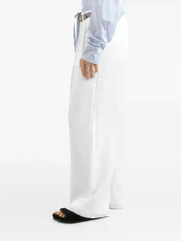 Dolce & Gabbana Pleated Wide Leg Trousers