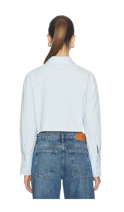 ALL THE WAYS Tara Button-up Top - Blue