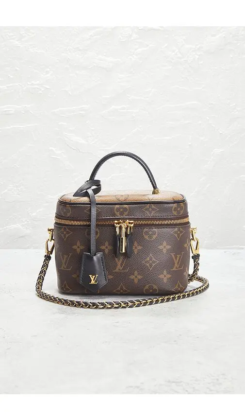 FWRD RENEW Louis Vuitton Monogram Reverse Vanity Pm Bag