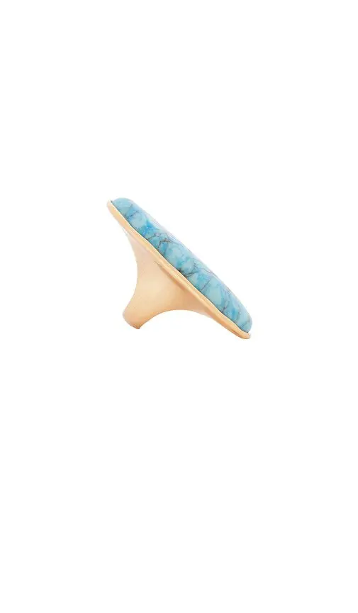 Cult Gaia Ami Ring In Teal