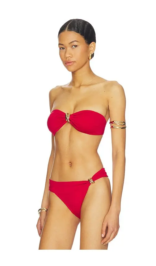 AWAY THAT DAY Formentera Bikini Top - Red