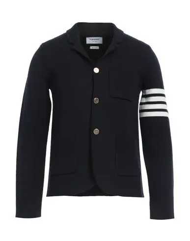 Thom Browne Blazer Midnight Size Virgin Wool, Nylon - Blue