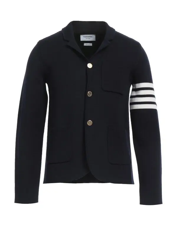 Thom Browne Blazer Midnight Size Virgin Wool, Nylon