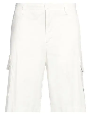 Armani Exchange Shorts & Bermuda Shorts Size Cotton, Elastane - Off White
