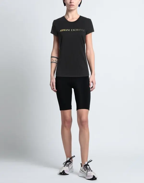 Armani Exchange Cotton T-shirt With Logo Print