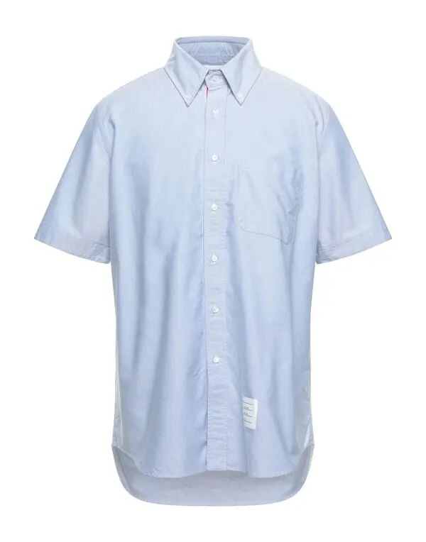 Thom Browne Shirt Sky Size Cotton - Blue