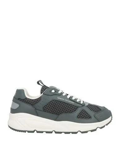 Armani Exchange Sneakers Size Polyester, Polyurethane