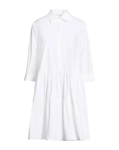 Fabiana Filippi Mini Dress Size Cotton - White