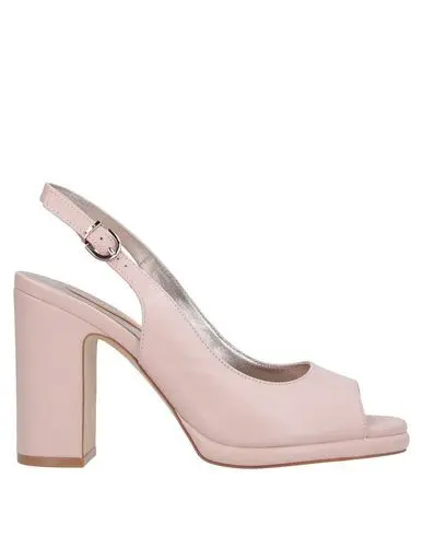 LUCIANO BARACHINI Sandals Light Size Soft Leather - Pink