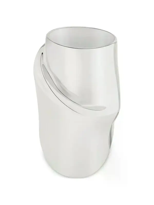 COURREGES Logo-detail Fashion Ring - Silver