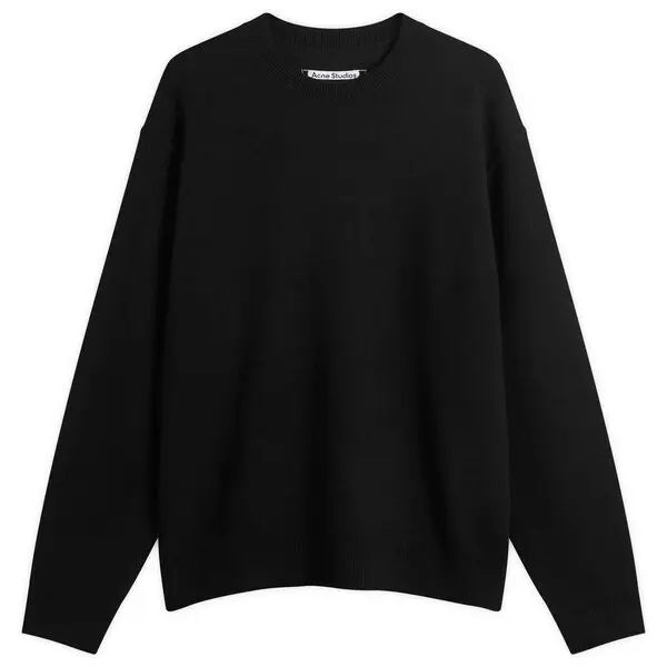 Acne Studios Cashmere Crew Neck - Black