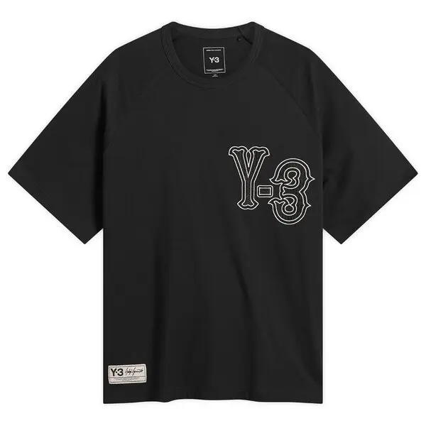 Y3 Elite 5 Short Sleeve T-shirt - Black