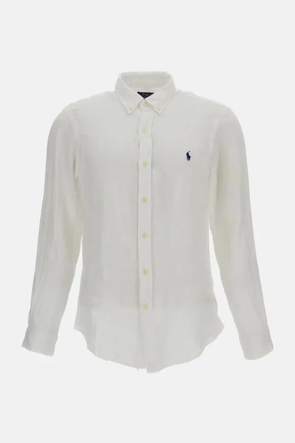Polo Ralph Lauren Linen Shirt - White