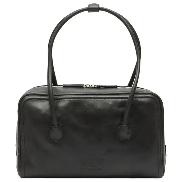 MARGESHERWOOD Soft Boston Bag - Black