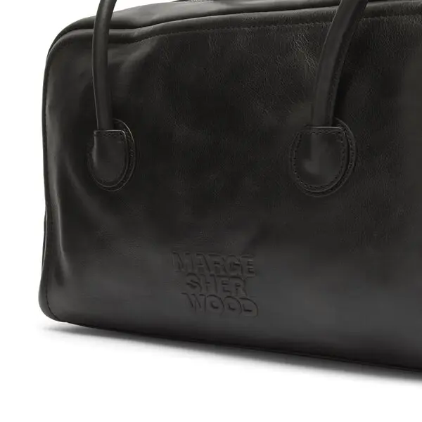 MARGESHERWOOD Soft Boston Bag - Black