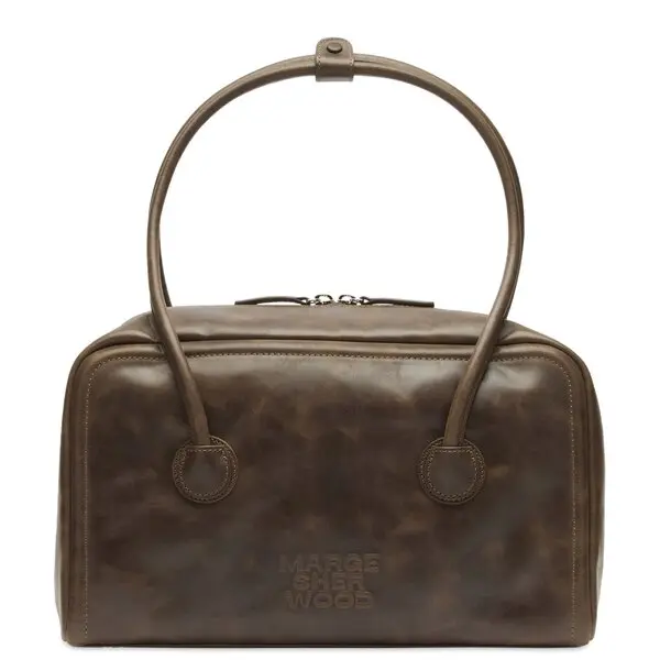 MARGESHERWOOD Soft Boston Bag - Washed Brown