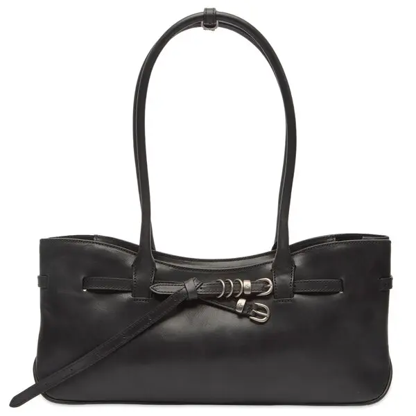MARGESHERWOOD Grandma Shoulder Bag - Black