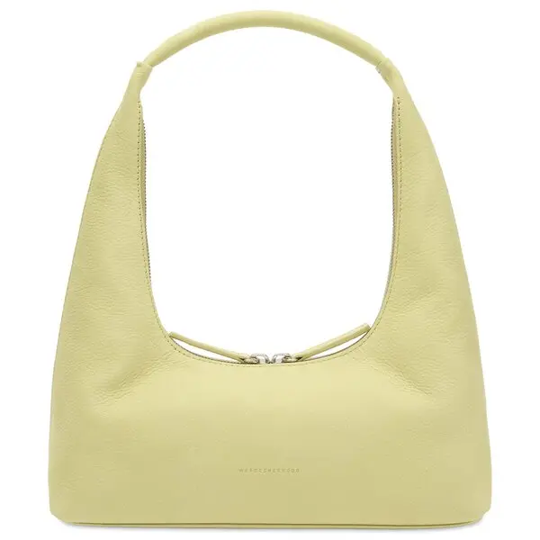 MARGESHERWOOD Hobo Shoulder Bag - Avocado Nubuck