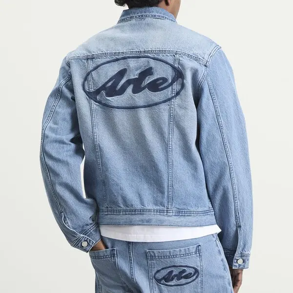 ARTE Circle Logo Denim Jacket