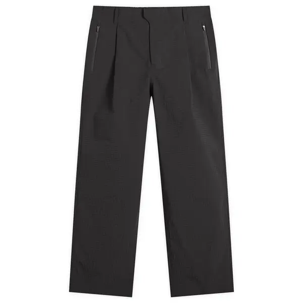 HIKING PATROL Waypoint Ripstop Pleated Trousers - Charcoal Black