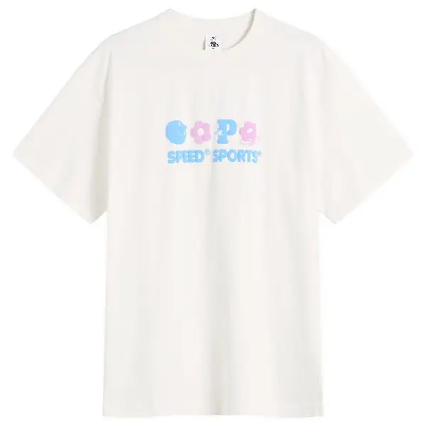 PAWA SPEED SPORTS Multi Monogram T-shirt - Cream