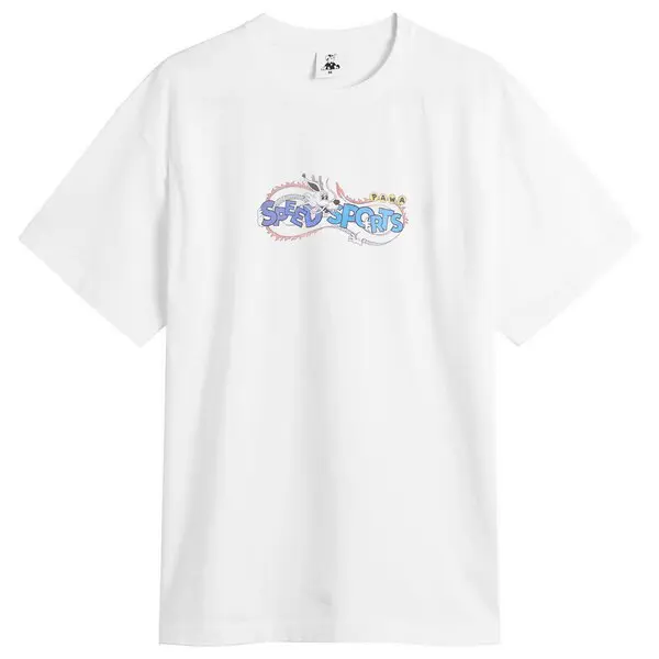 PAWA SPEED SPORTS Dragon Doggo T-shirt - White