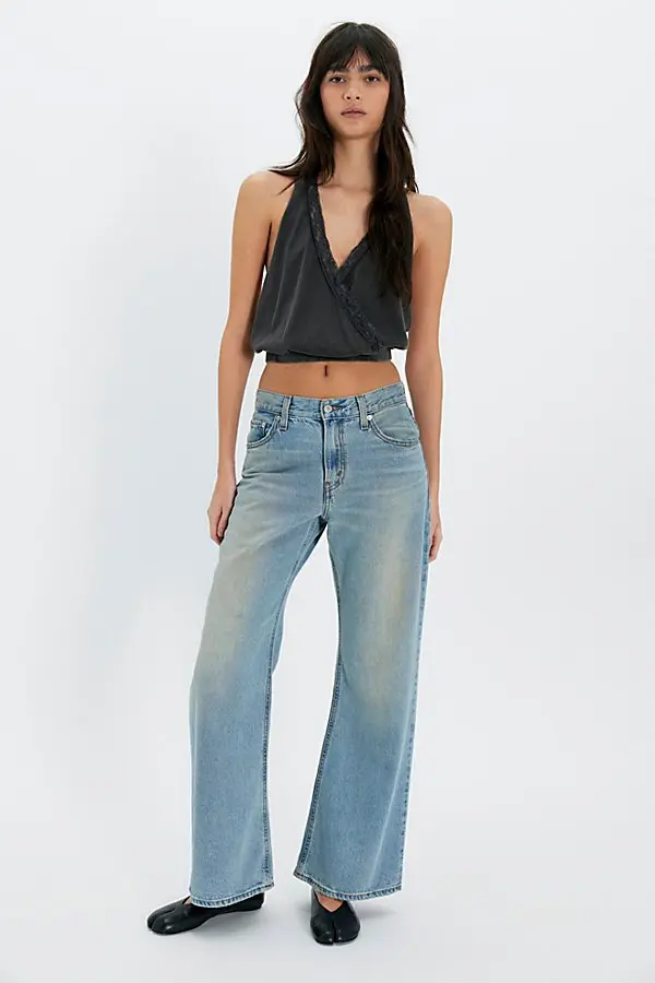 Free People Opal Dust Halter Top
