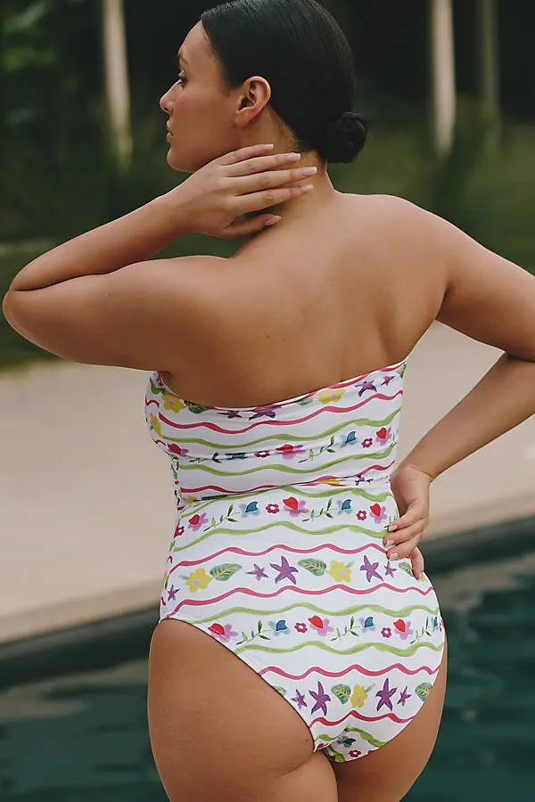 Celiab Plus Prted One-piece Swimsuit