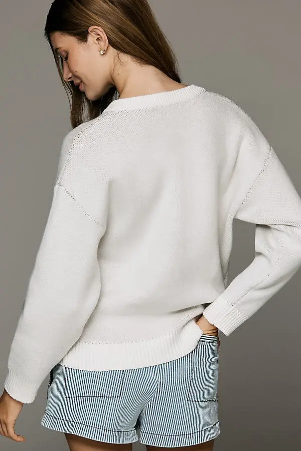 LISA SAYS GAH Lauda Wool Blend Cardigan Sweater