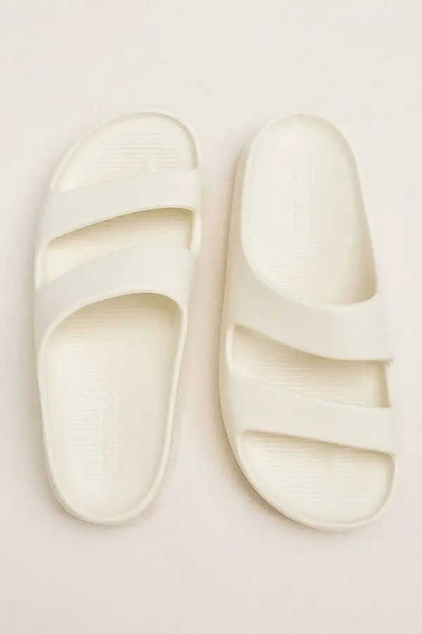 BOMBAS Friday Slide Sandals - Bone