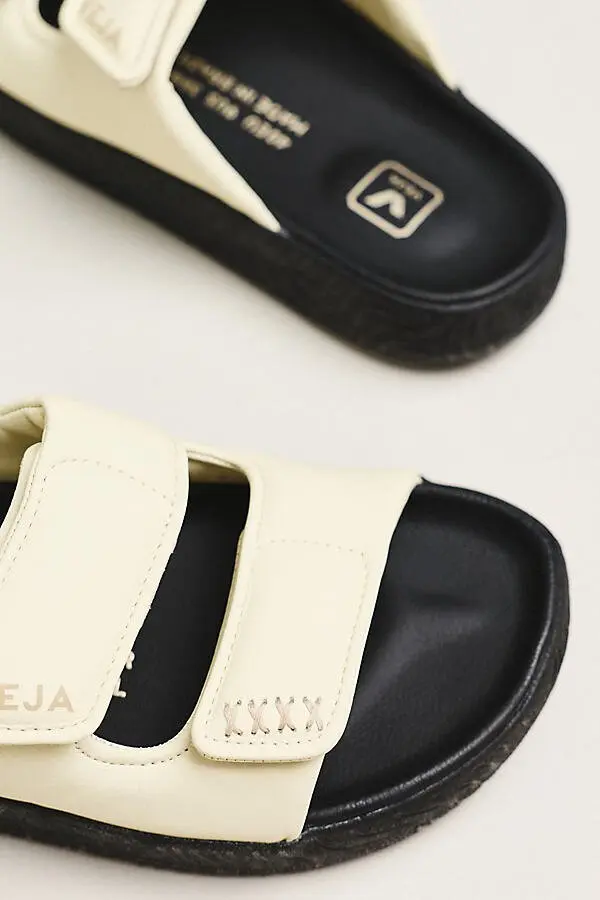VEJA Etna Bold Slide Sandals - Cashew