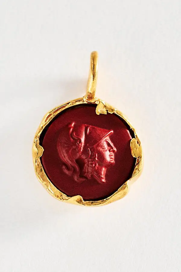 HERMINA ATHENS Cameo Jasper Charm