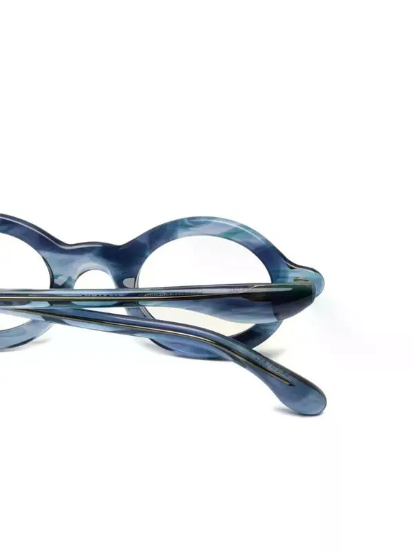 PALOCERAS Round-frame Eyeglasses - Blue