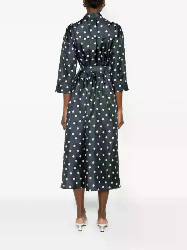 Max Mara Polka Dot Mini Dress