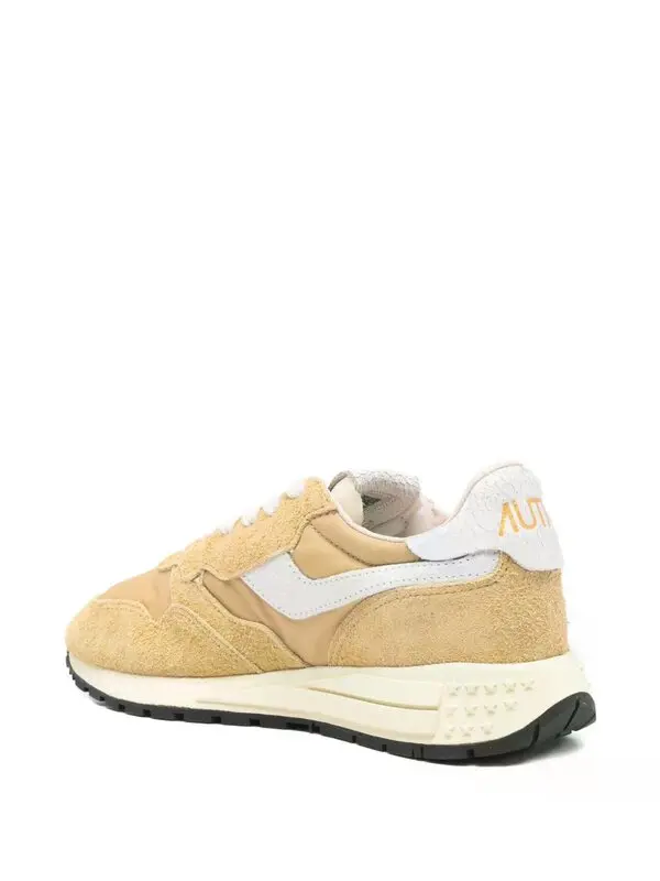 AUTRY Reelwind Panelled Sneakers - Yellow