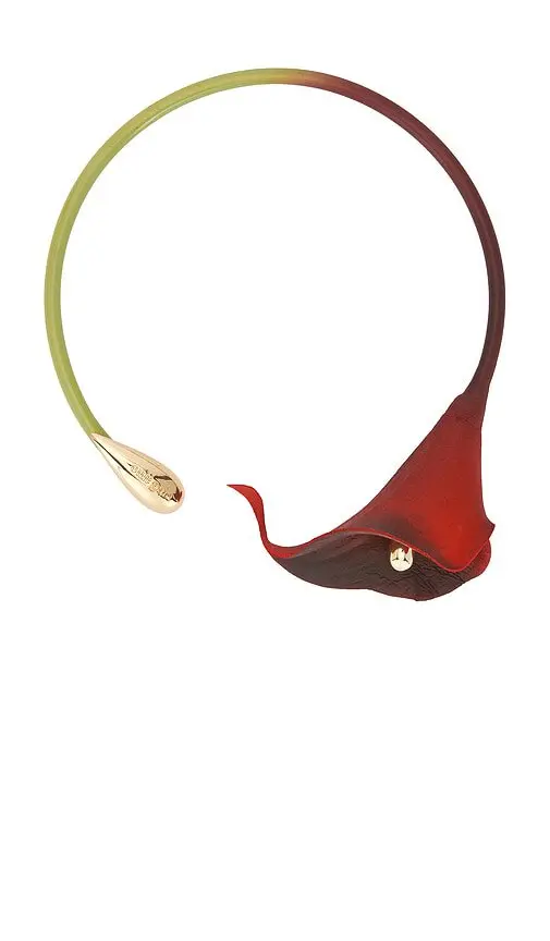 Cult Gaia Calla Choker - Red