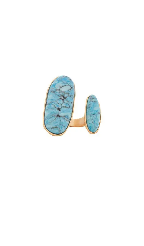 Cult Gaia Ami Ring - Teal