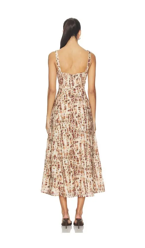 Bardot Lilah Corset Midi Dress