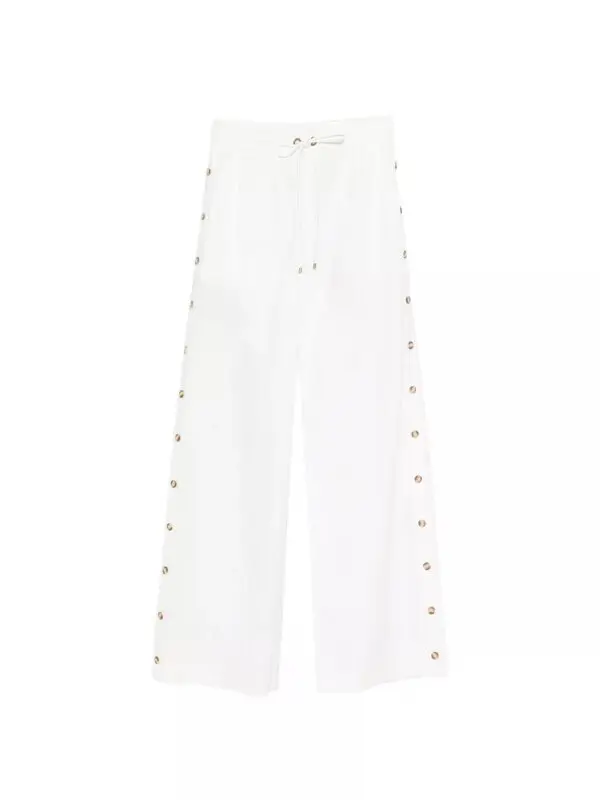 Zimmermann Side-button Drawstring-fastening Trousers