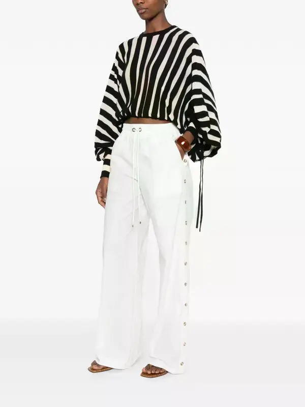 Zimmermann Side-button Drawstring-fastening Trousers