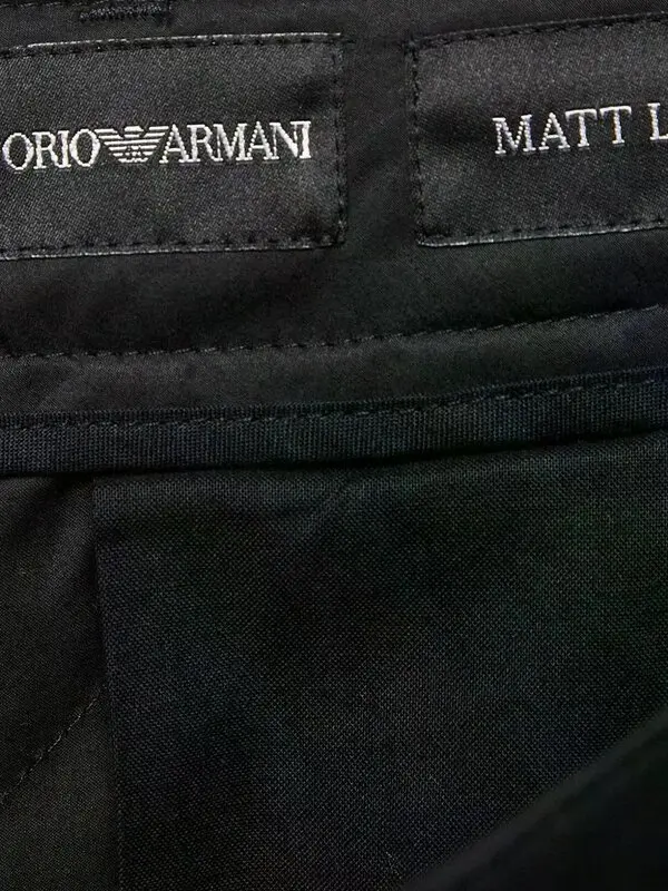 Emporio Armani Pleat-detail Trousers