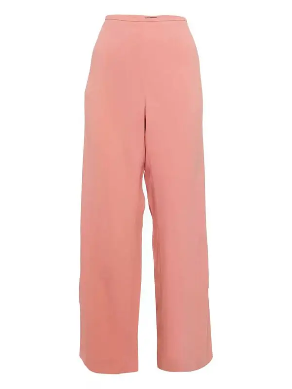 Emporio Armani High-waist Trousers - Pink