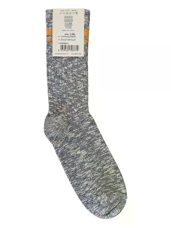 HOLUBAR X Inthebox Stripe-detailed Socks