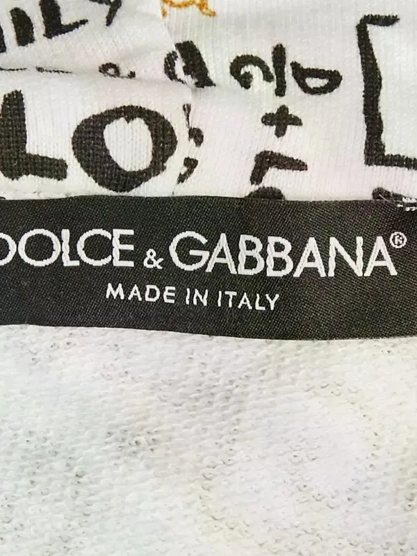 Dolce & Gabbana Graffiti-print Hoodie
