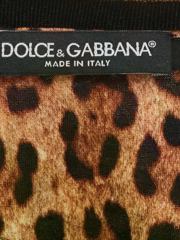 Dolce & Gabbana Leopard Pineapple T-shirt